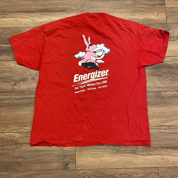 Vintage | Shirts | Vintage Energizer Bunny Crew Hot Hare Balloon Tour ...
